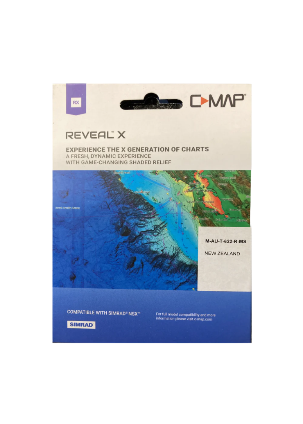 C-MAP Reveal X NZ (Exclusively For Simrad NSX) – Fin Chaser